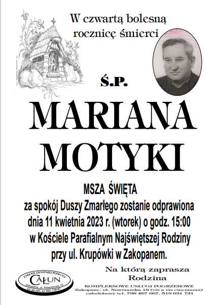 [24tp.pl] Marian Motyka (ROCZNICA)