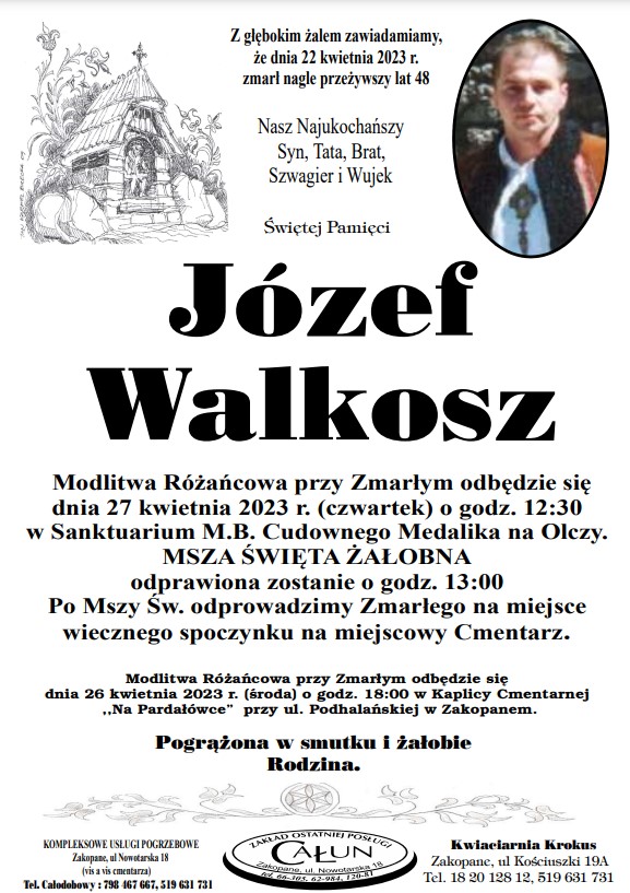 [24tp.pl] Józef Walkosz