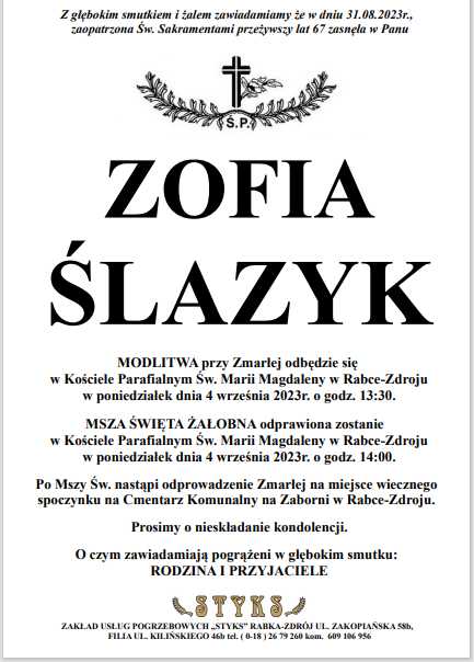 [24tp.pl] Zofia Ślazyk