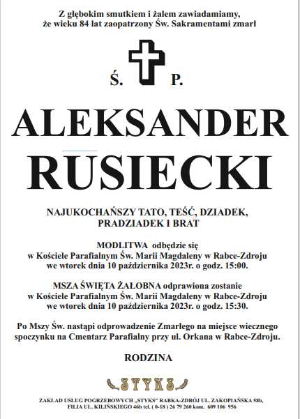 [24tp.pl] Aleksander Rusiecki