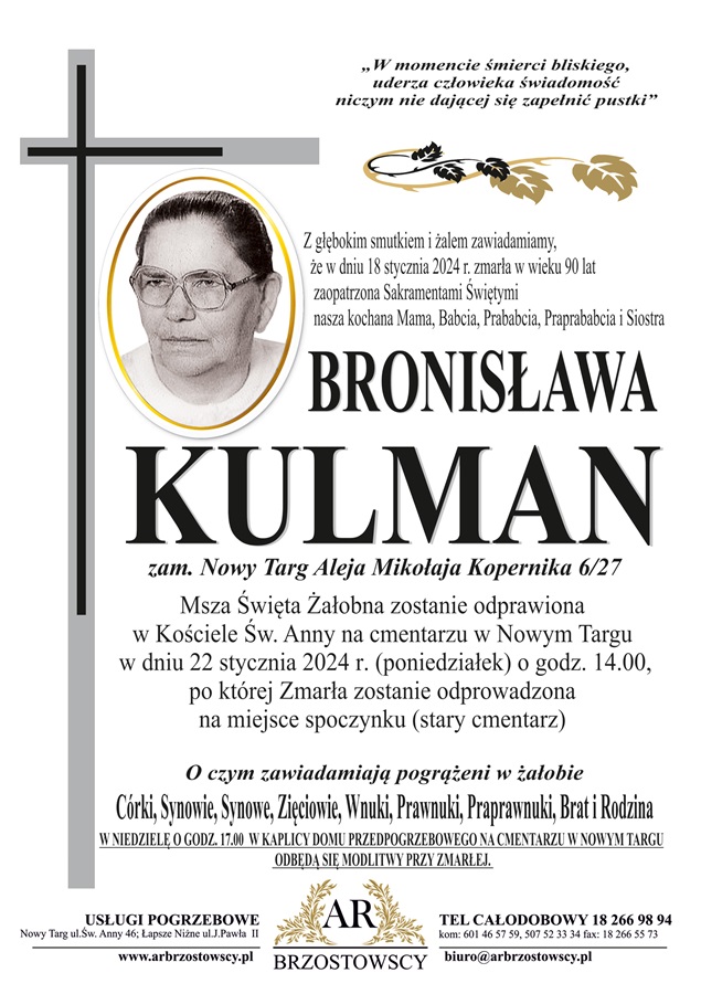 [24tp.pl] Bronisława Kulman