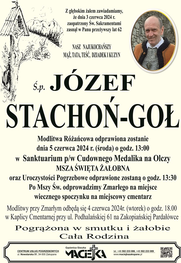 [24tp.pl] Józef Stachoń-Goł
