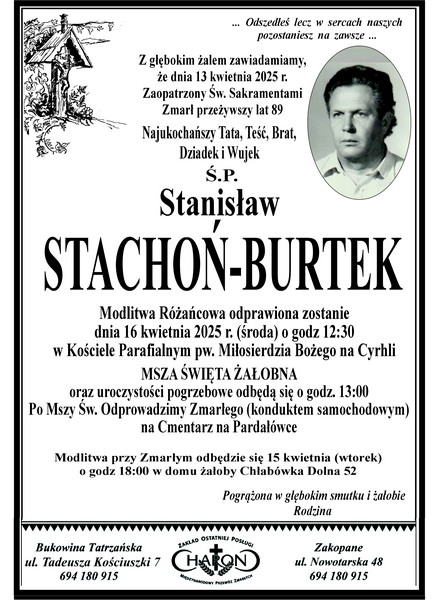 [24tp.pl] Stanisław Stachoń-Burtek