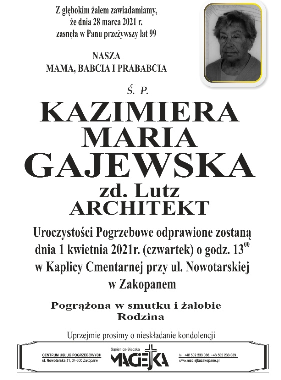 [24tp.pl] Kazimiera Maria Gajewska